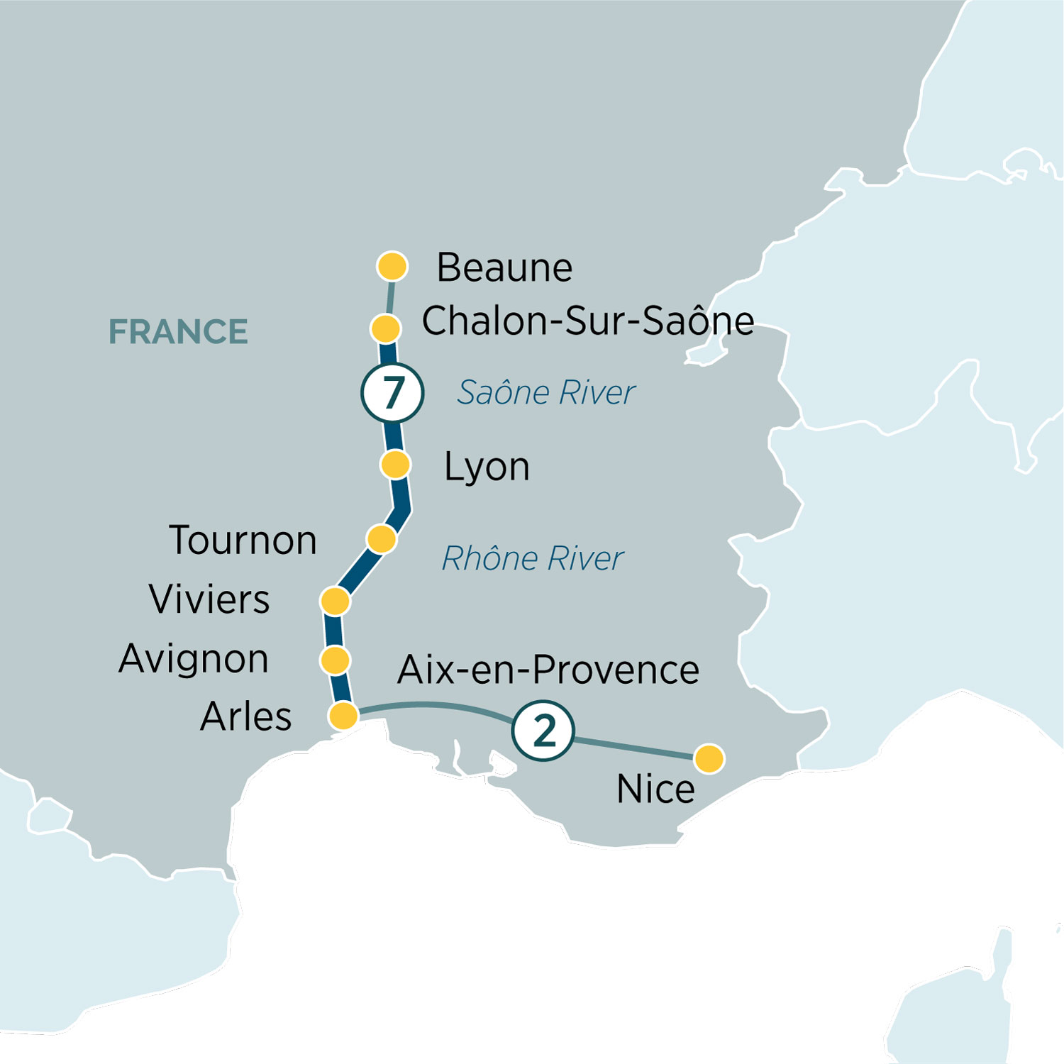 Aix-en-Provence with Sensations of Lyon & Provence | Ecruising.Travel