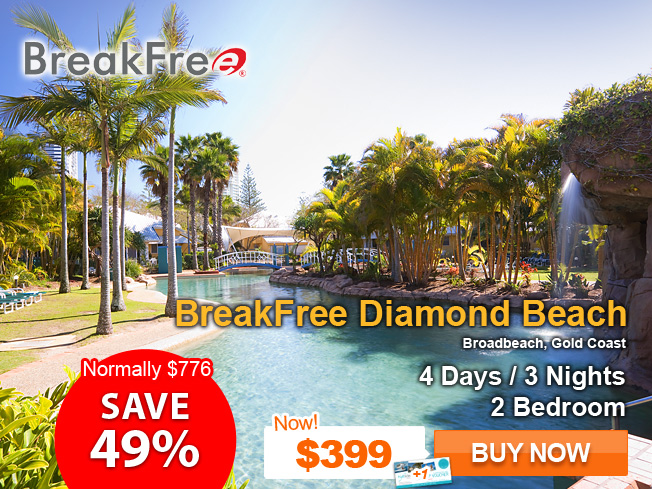 ☀️Family Holiday Fun in the Heart of Broadbeach at BreakFree Diamond Beach!
